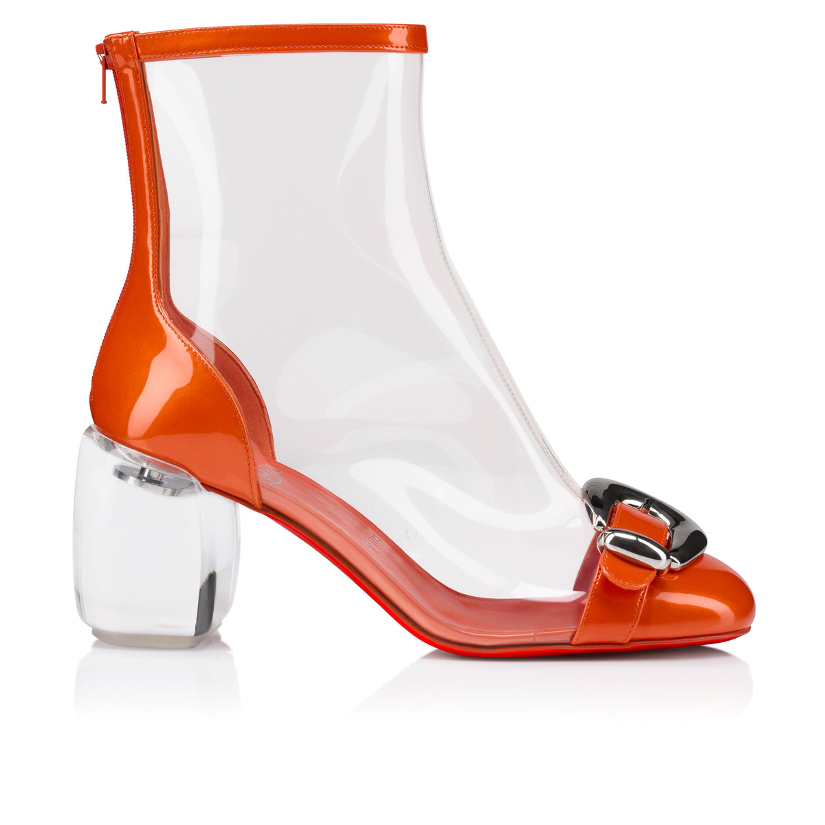 Christian Louboutin Minny Bubble Booty Women Shoes | Color Orange ...